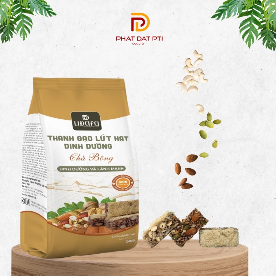 Xưởng sản xuất thanh gạo lứt mix hạt GIÁ SỈ tốt nhất tại HCM